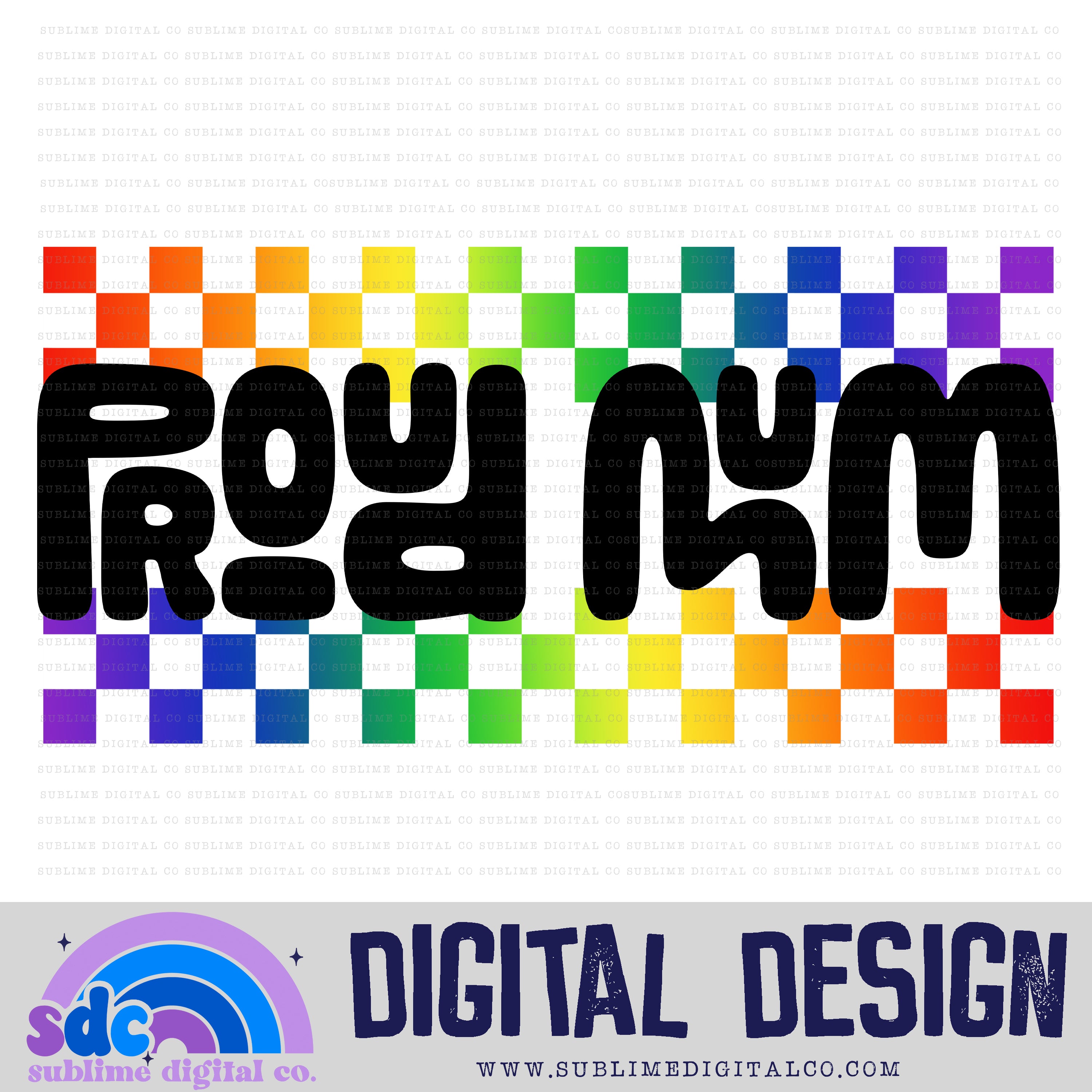 Proud Mum • Pride • Instant Download • Sublimation Design – Sublime ...