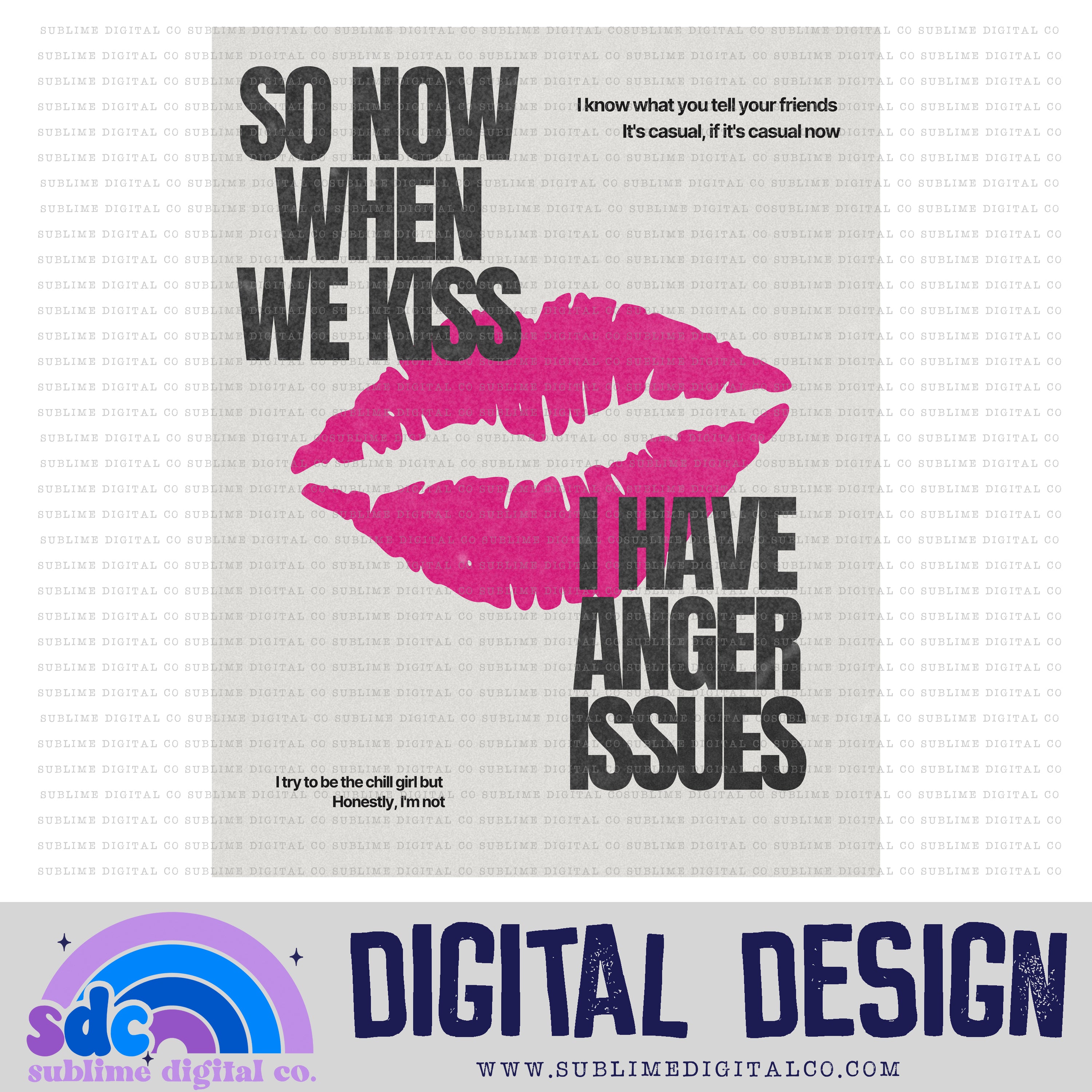Anger Issues • MWP • Instant Download • Sublimation Design – Sublime ...