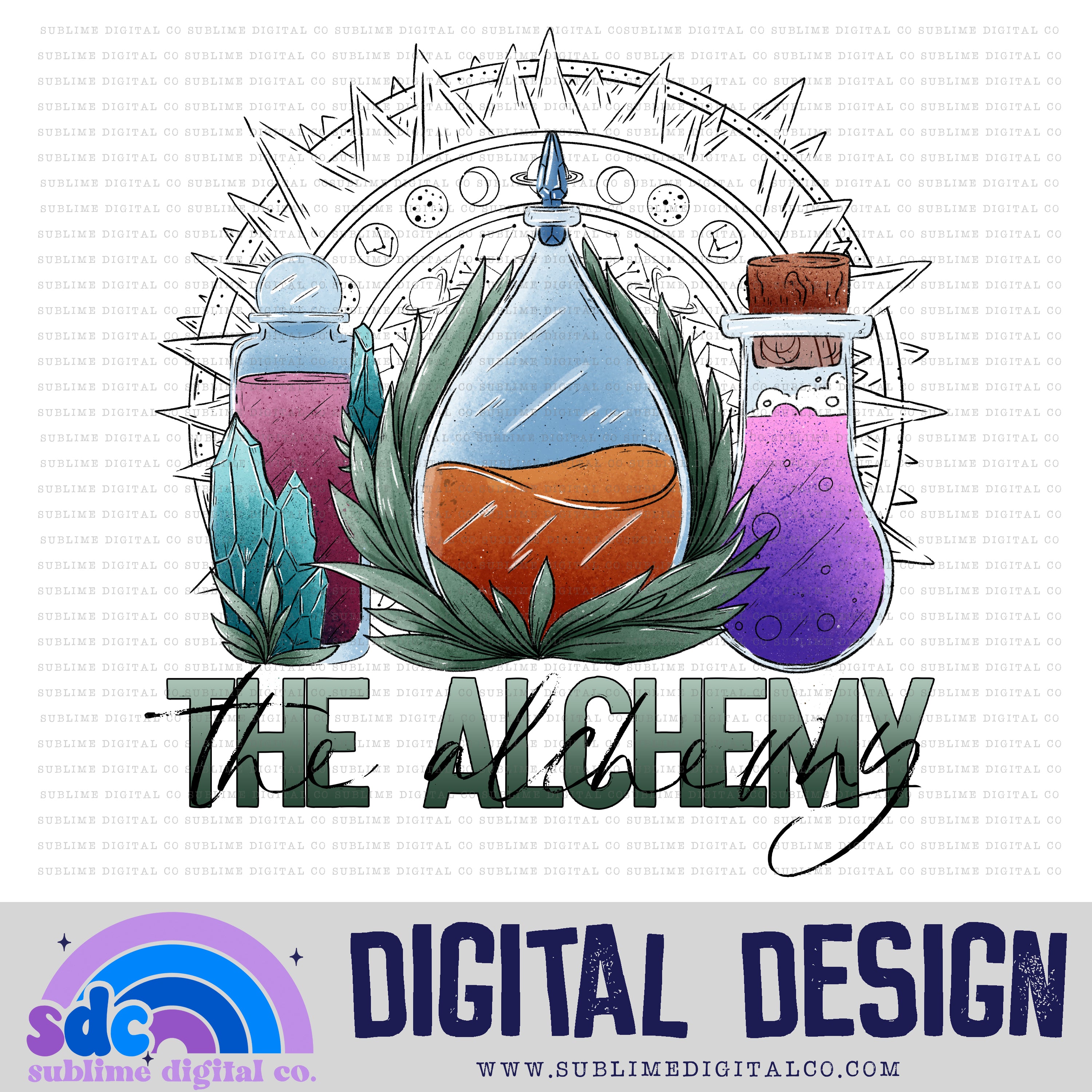 Alchemy • TS • Instant Download • Sublimation Design – Sublime Digital Co