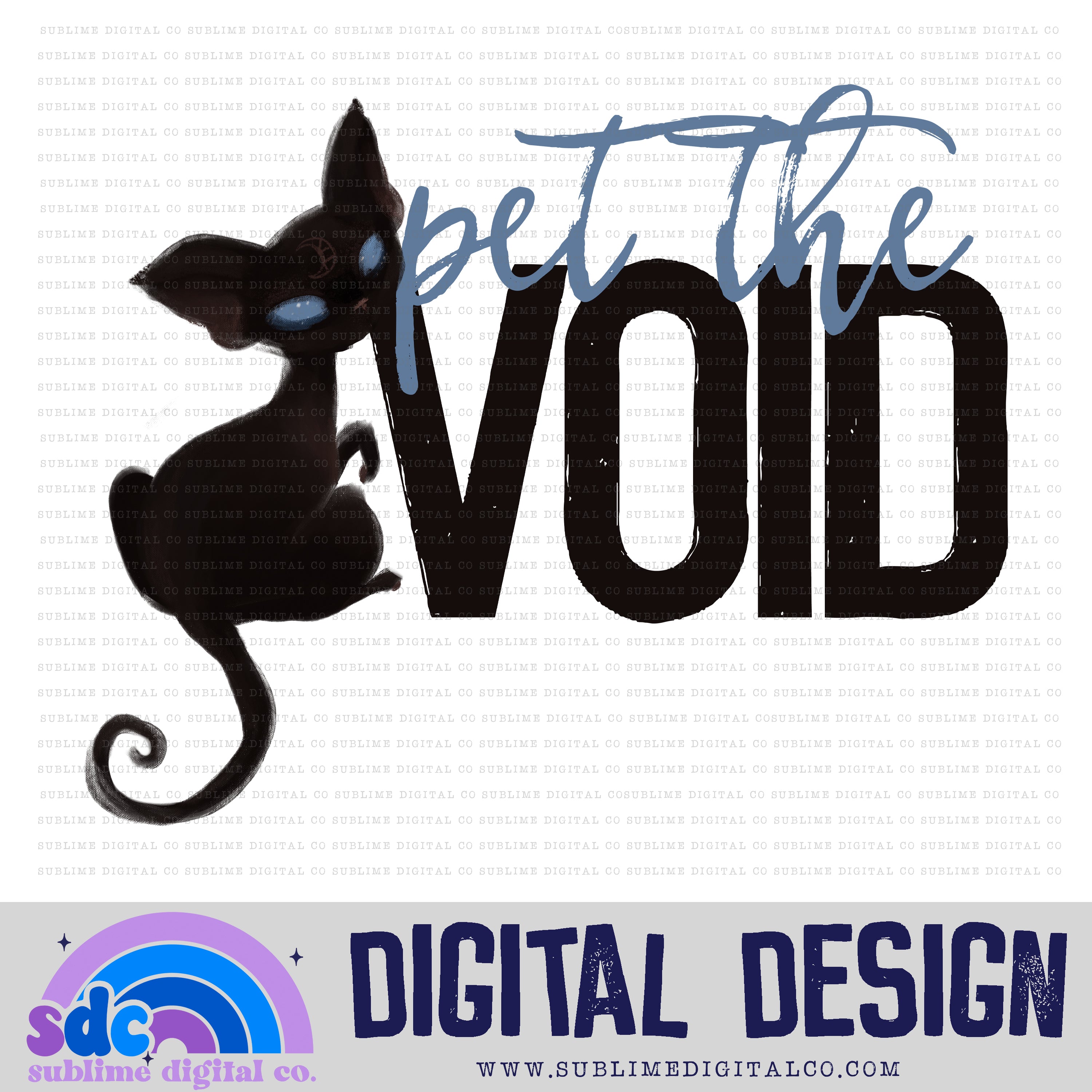 Pet the Void • Witchy • Instant Download • Sublimation Design – Sublime ...